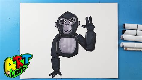 How To Draw Gorilla Tag Youtube