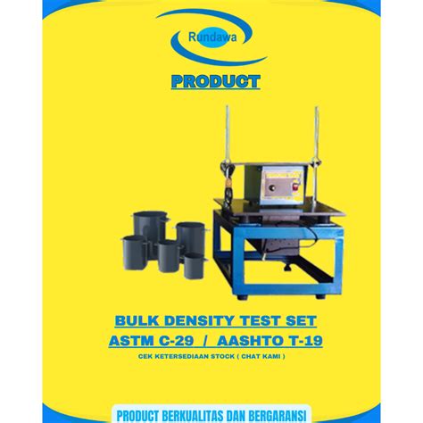Jual Bulk Density Test Set Jual Bulk Density Test Set Bulk Density