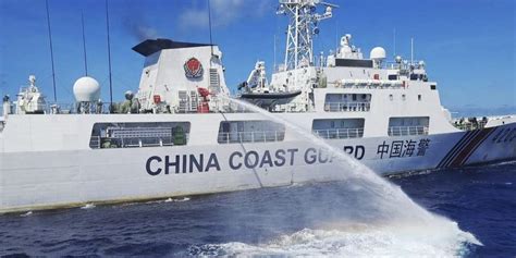 China Fires Water Cannon At Philippines Boat In South China Sea