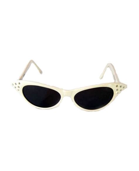 White Cat Eye Sunglasses