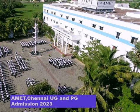 Amet University Admission 2023 Open For Ug And Pg Programs Apply Till