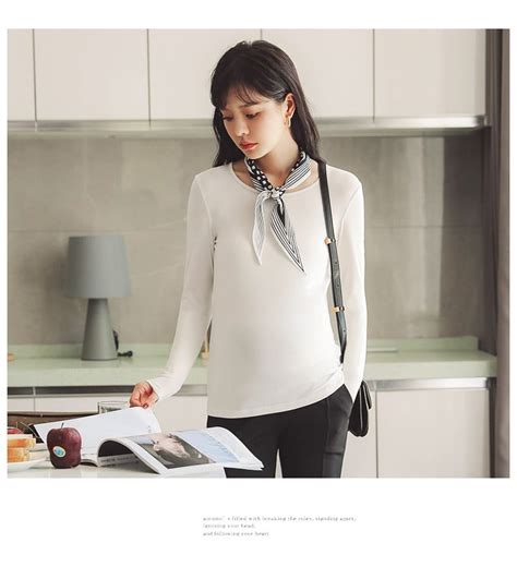 Badu Bg Ежедневна дамска блуза с овално деколте за бременни Badu Bg