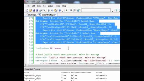 Basic And Advanced Reporting With The VMware VCD PowerCLI Cmdlets YouTube