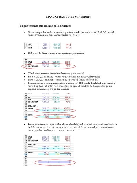 Manual Básico De Minesight Pdf