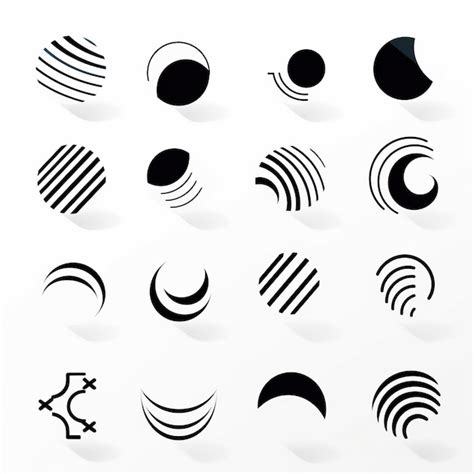 Premium Photo Minimal Vector Dynamic Shapes On White Background