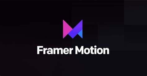 Framer Motion Ile Animasyona Giriş Shft Web And Mobile Development Company