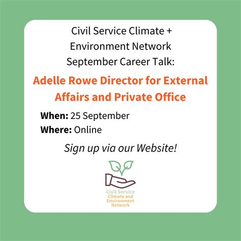 Careers Talk By Adelle Rowe Director For External Affairs And Private