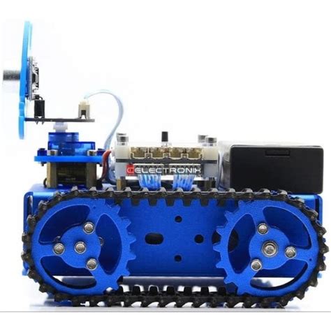 waveshare kitibot starter robot graphical programming tracked
