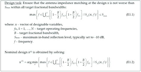 Example I Multiple Band Antenna Optimized For Best In Band Matching Download Scientific Diagram