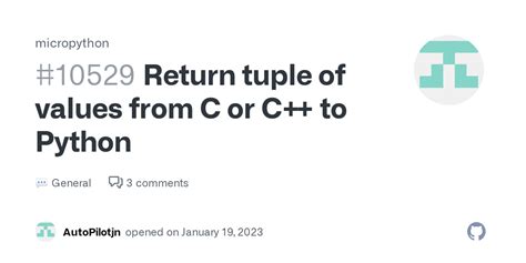 Return Tuple Of Values From C Or C To Python Micropython