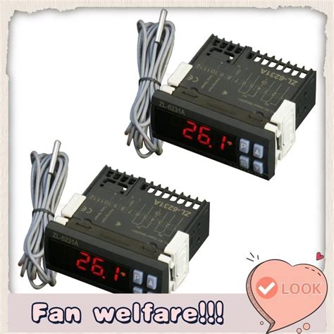 2X LILYTECH ZL 6231A Incubator Controller Thermostat With