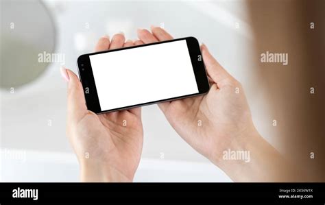 Mobile News Digital Mockup Virtual Connection Stock Photo Alamy