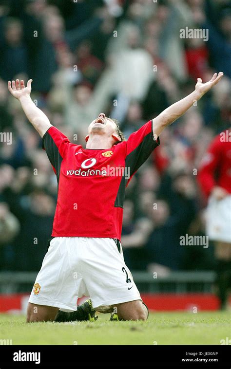 Gary Neville Manchester United Fc Old Trafford Manchester 18 January