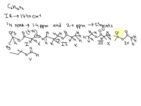 SOLVED Compound A Has The Molecular Formula C6H12Oz The IR Spectrum