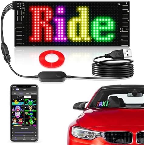 Amazon Gotus Led Light Signs For Car Programmable Flexible Led
