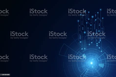 공상 과학 미래 사용자 인터페이스 Hud 세계지도와 기술 추상적 배경 벡터 일러스트 0명에 대한 스톡 벡터 아트 및 기타 이미지