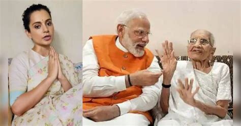 Kangana Ranaut Shares Her Condolences On Demise Of Pm Modi Mother
