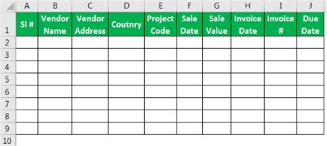 excel database template how to create sales and customers database