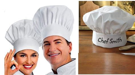 How To Make A Chef Cap Kitchen Cap Easy Diy Chefs Hat Chef Scrub