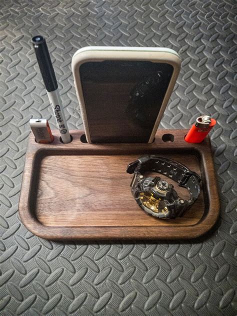 Cnc Valet Tray Cnc Catch All Tray Vector File Valet Tray Valet
