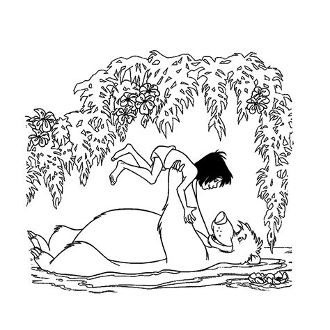 Jungle Book Coloring Pages And Books 100 Free And Printable