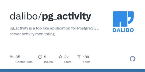 github dalibo pg activity pg activity is a top like application for
