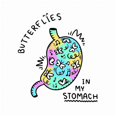 Butterflies In Abdomen