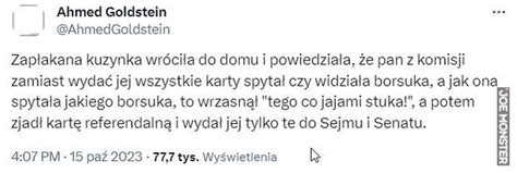 Tak Było W Jednej Z Komisji Obwodowych Joe Monster
