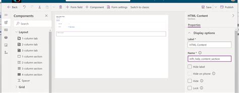 How To Use The Power Apps Portals Portal Management App Html Editing Control For Custom Html Fields