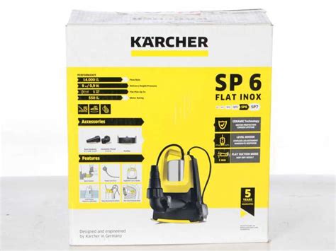 Kärcher SP 17 000 Flat Level Sensor 550W im Angebot Agrieuro