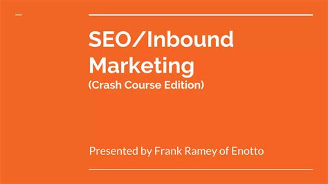 What Is SEO Search Engine Optimization Basics PPT