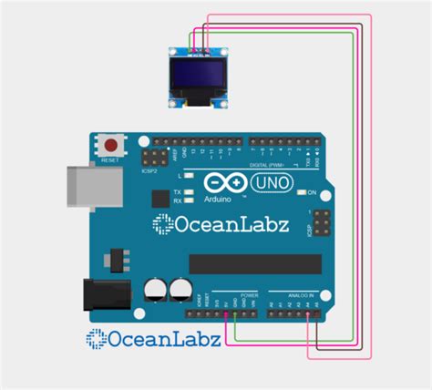 Interface Oled Graphic Display Module With Arduino Oceanlabz