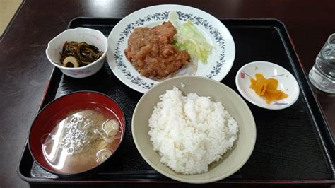 チキンソテー オニオンソース八戸市卸センター『ぎんなん食堂』 滝と酒とプラモデルとetc
