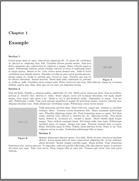 Positioning Clearing Floats In LaTeX TeX LaTeX Stack Exchange
