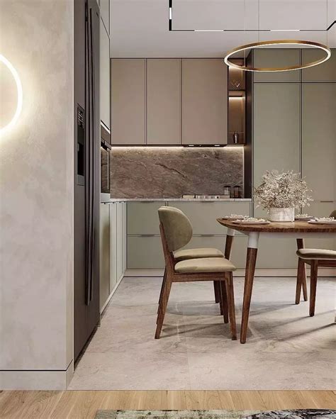 Большая кухня гостиная 42 кв м роскошный интерьер с дизайнерской