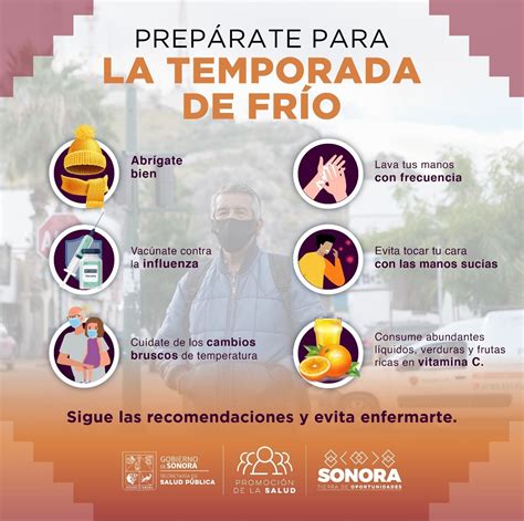 Secretaría De Salud Recomienda Protegerse Ante Las Bajas Temperaturas
