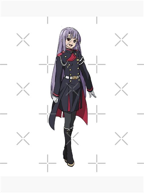 Shinoa Hiragi Owari No Seraph Poster For Sale By Moel Art Redbubble