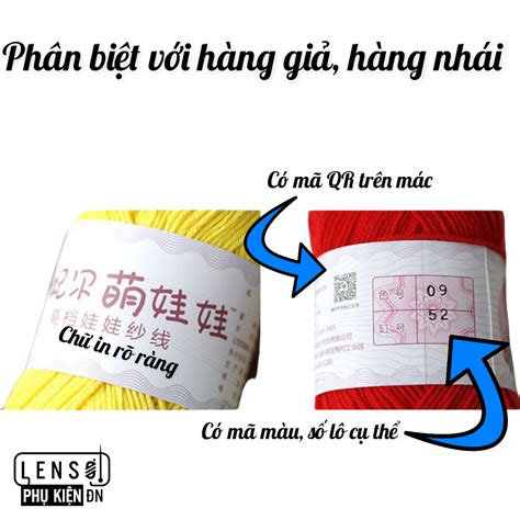 Len SỢi Len Sợi Quỳnh Lam