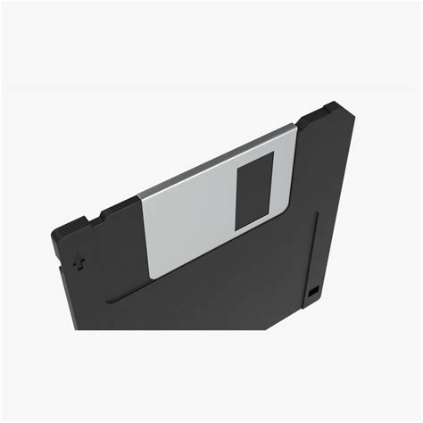 Floppy Disk 01 3d 모델 다운로드 컴퓨터 액세서리 On