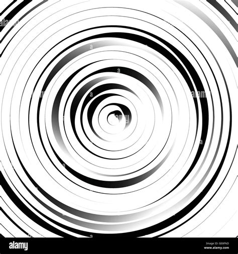Radial Concentric Circles With Irregular Dynamic Lines Abstract