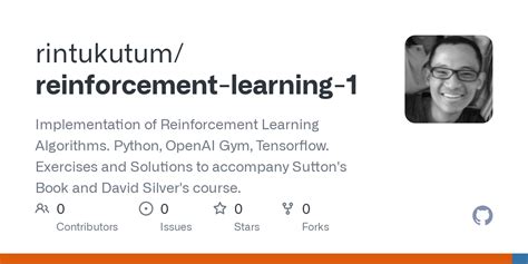 Github Rintukutumreinforcement Learning 1 Implementation Of Reinforcement Learning