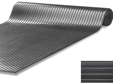 Λαστιχένιος Διάδρομος Rubber Wide Ribbed Deco Outletgr