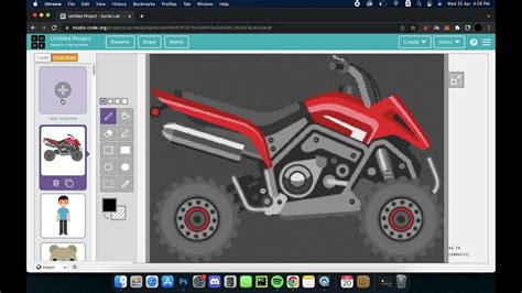 How To Make Game In Sprite Lab Youtube