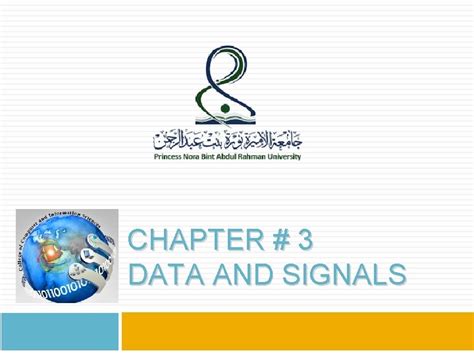 Chapter 3 Data And Signals Introduction 2 One