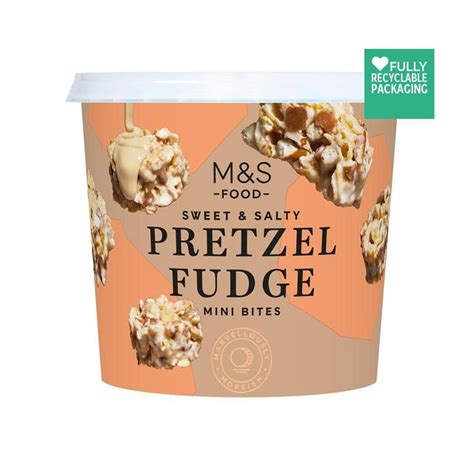 Mands Pretzel Fudge Mini Bites Ocado
