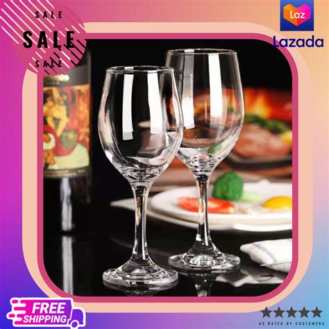3057 6pcs Elegant Glass Wine Perception Wine Glass Lazada Ph