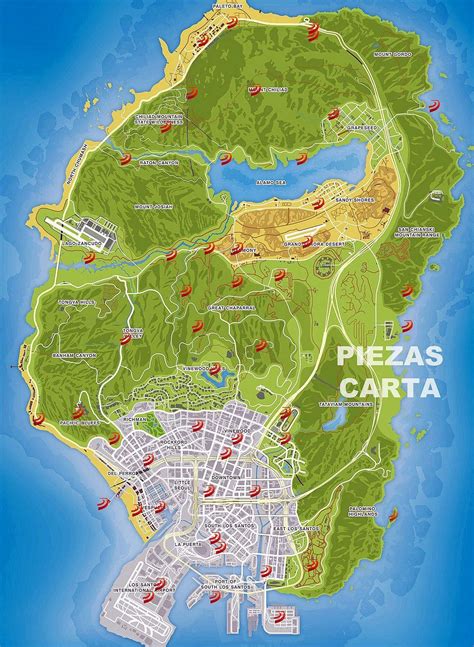 Mapa Do Gta 5