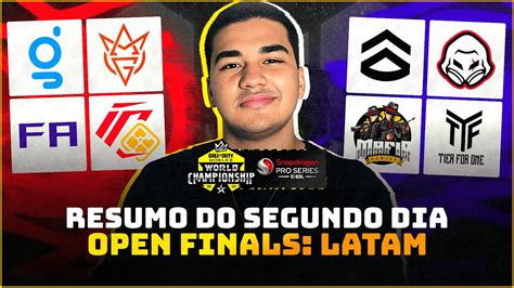 GRUPOS DEFINIDOS 5 BRASILEIROS E NOVAS DATAS DO STAGE 4 Resumo Dia 2