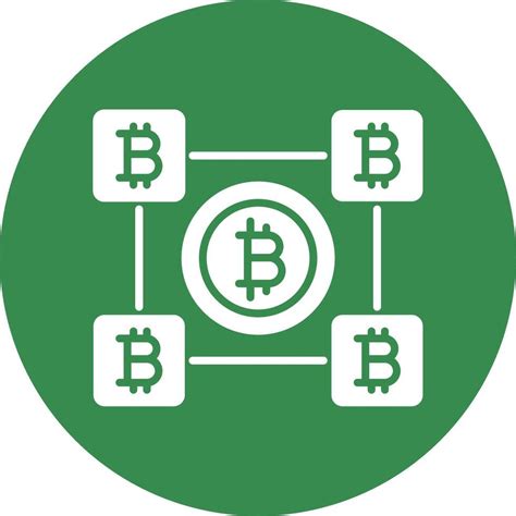 Bitcoin Blocks Multi Color Circle Icon 43747709 Vector Art At Vecteezy