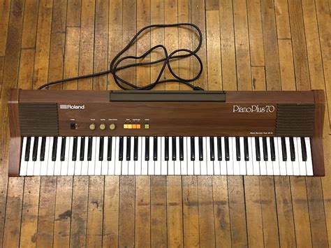 Roland Mij Hp 70 Piano Plus 70 Analog Synthesizer Early 1980s Reverb
